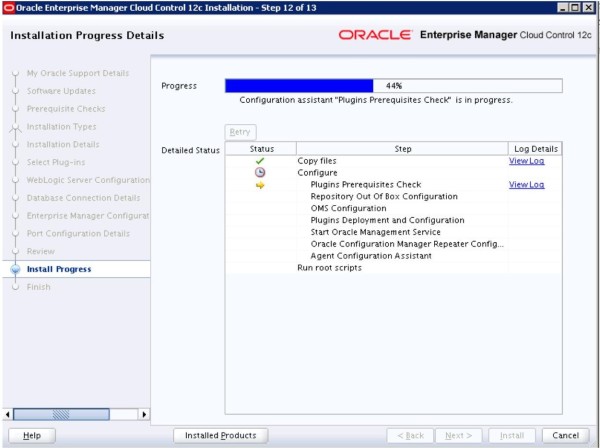 Install Oracle Enterprise Manager Cloud Control 12c Dbaclass