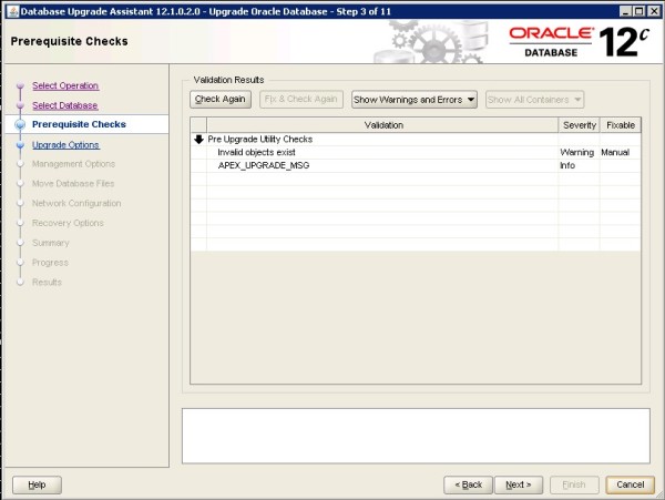 Upgrade Database From 11g To 12c Using Dbua Dbaclass