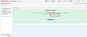 Apply database patch from OEM cloud control DBACLASS